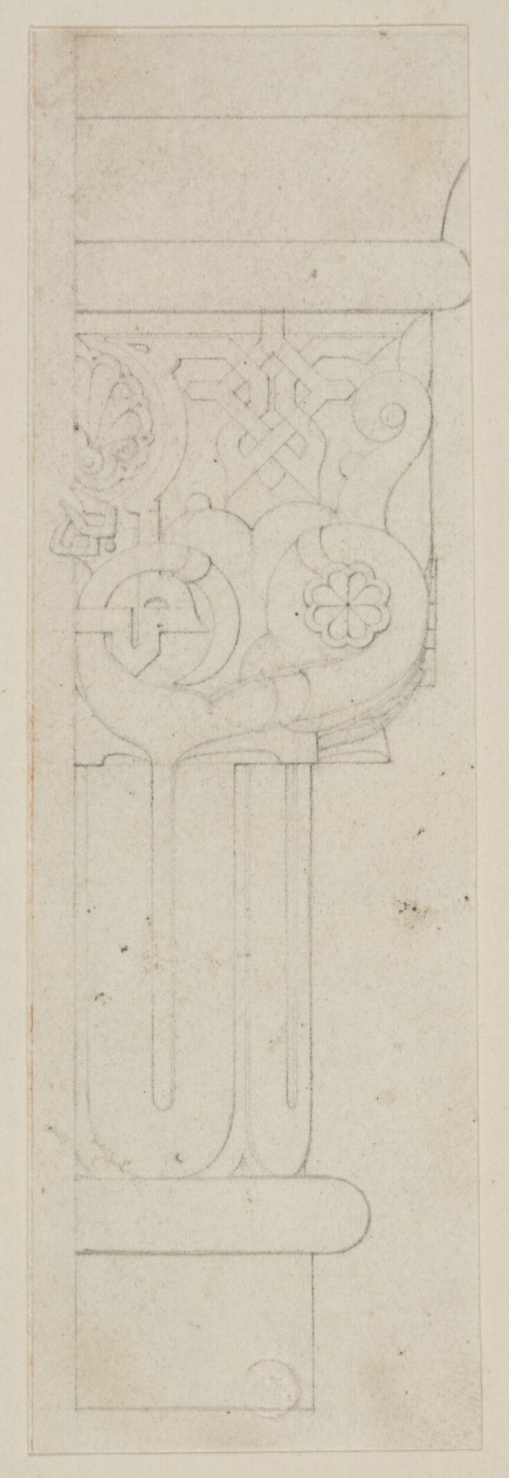 Drawing of capital | Jones, Owen | V&A Explore The Collections