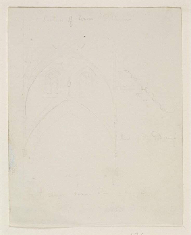 Drawing | A.W.N. Pugin | V&A Explore The Collections