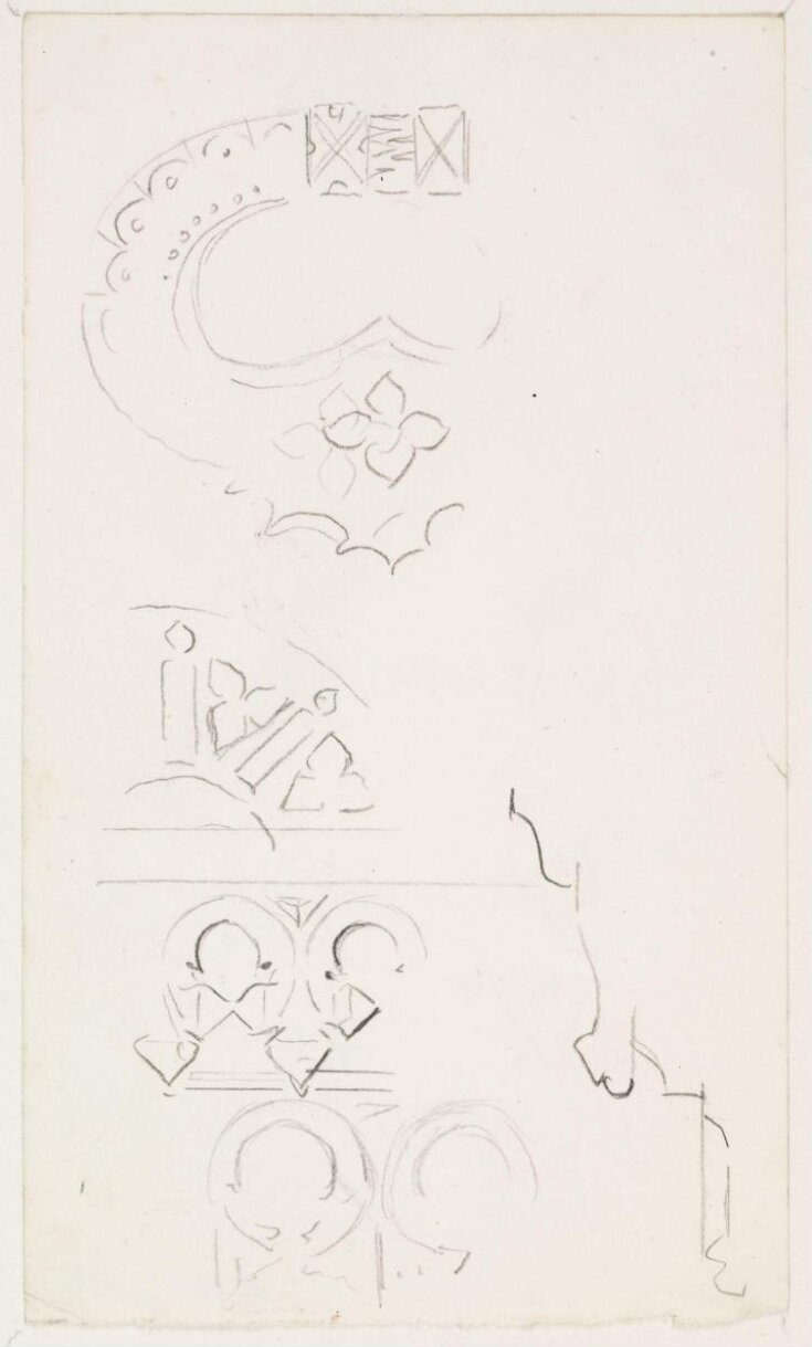 Drawing | A.W.N. Pugin | V&A Explore The Collections