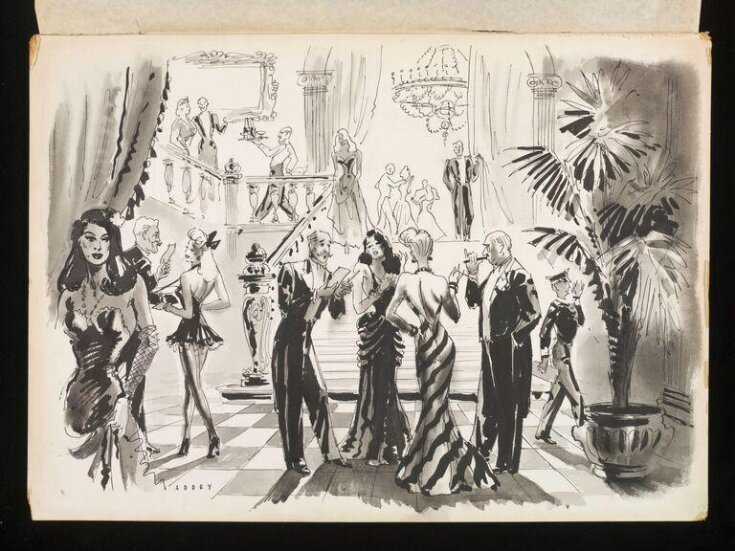 An Evening party | Addey, Wilfrid R. | V&A Explore The Collections