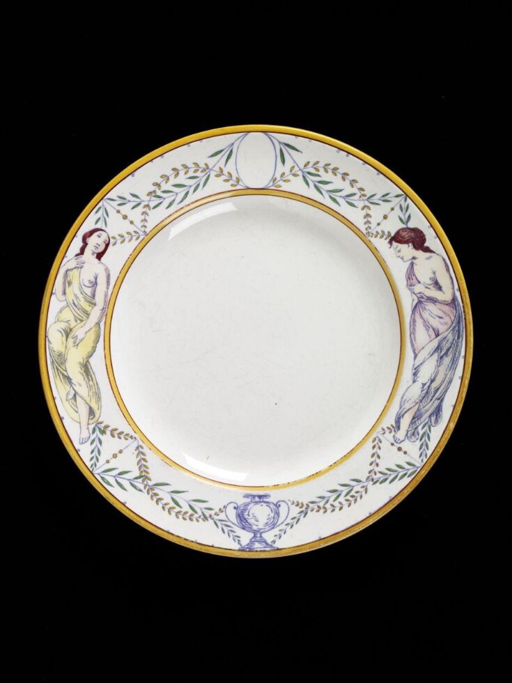 Plate | Lessore, Emile Aubert | V&A Explore The Collections