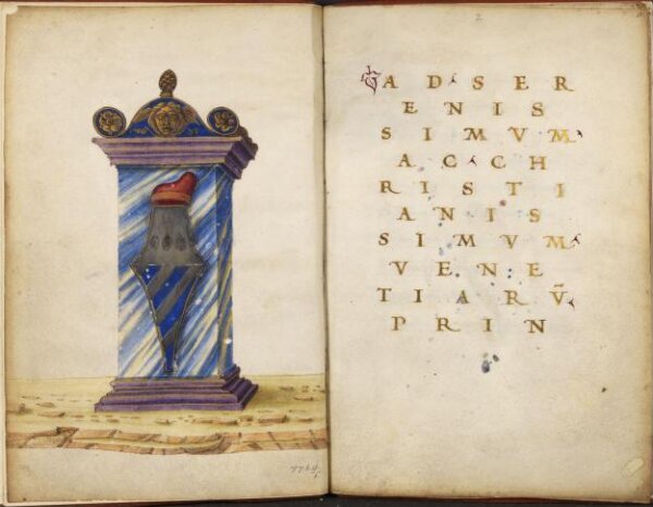 Laudatory poem to Cristoforo Moro | V&A Explore The Collections