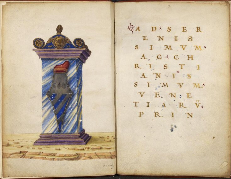 Laudatory poem to Cristoforo Moro | V&A Explore The Collections
