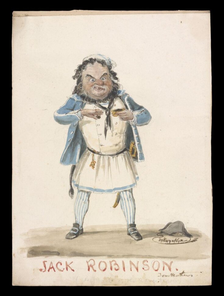 Design for Peter Wilkins; or, Harlequin and the Flying Women of the ...