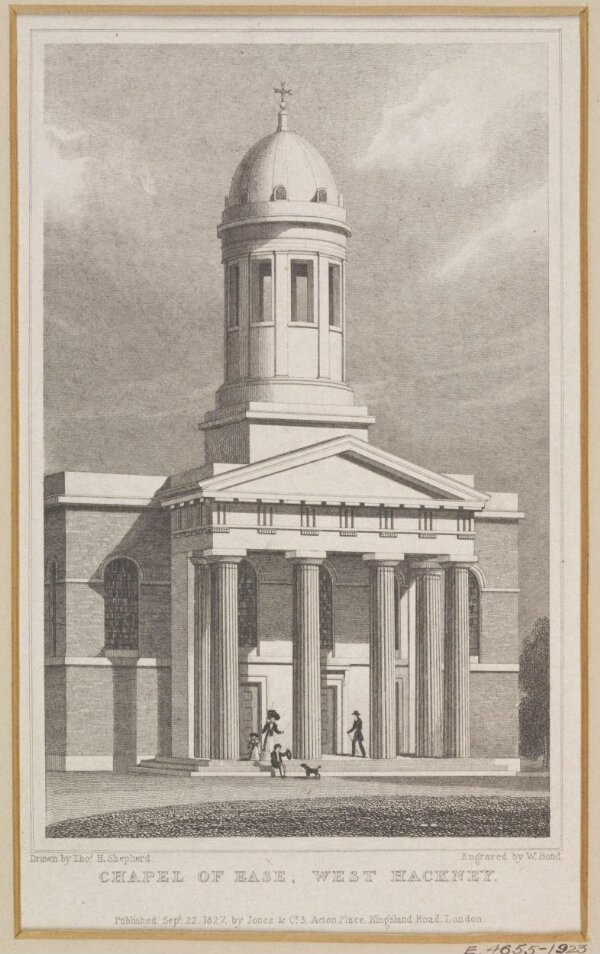 Chapel of Ease, West Hackney | Shepherd, Thomas | W Bond | V&A Explore ...