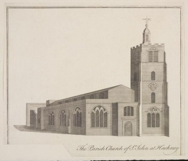 The Parish Church of St. John at Hackney | Unknown | V&A Explore The ...
