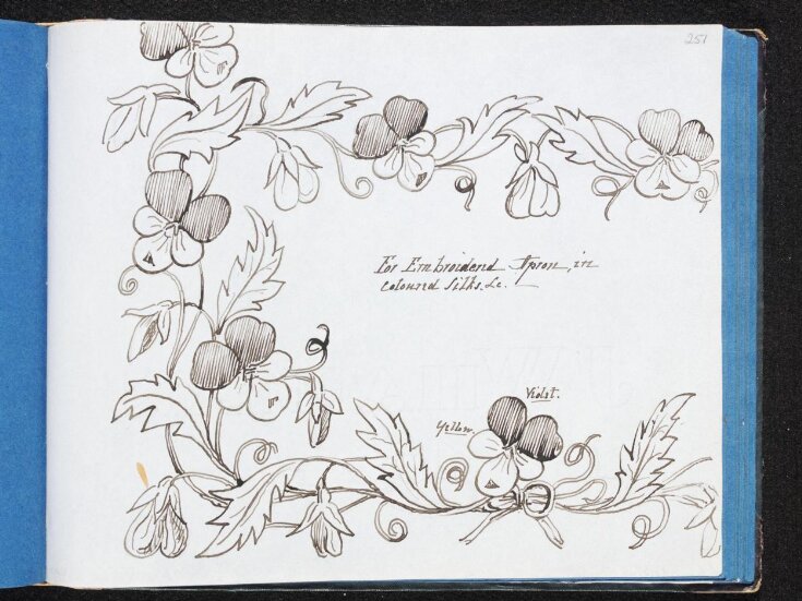 Embroidery Design | Sarah Bland | V&A Explore The Collections