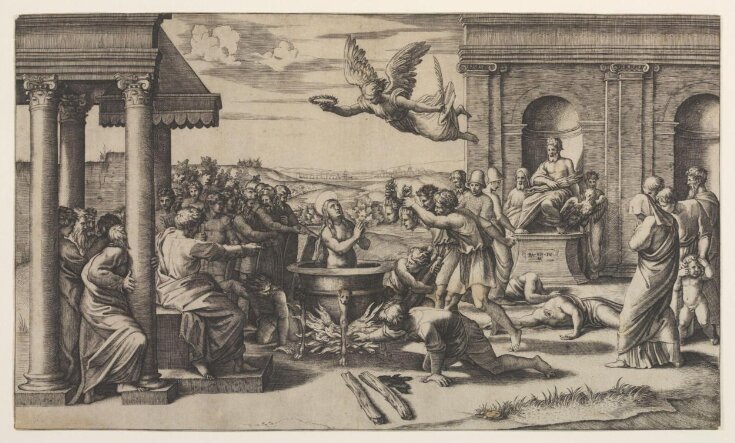 The Martyrdom of St. Félicité | Raphael | Raimondi, Marcantonio | V&A ...