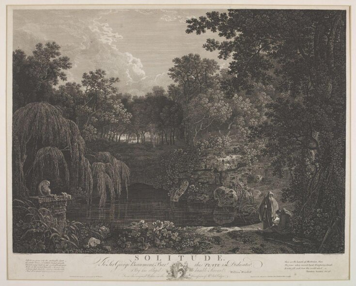 Solitude | Ellis, William | Wilson, Richard (RA) | Woollett, William ...