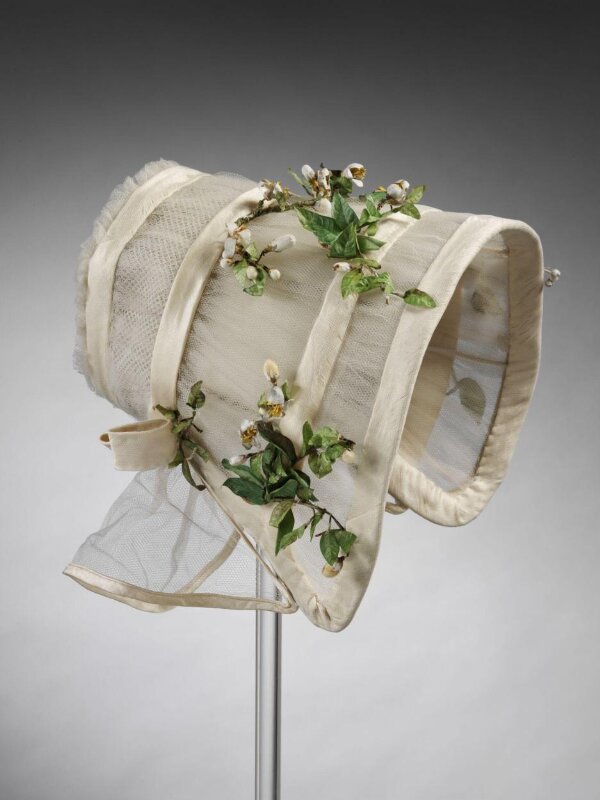 Wedding Bonnet | Unknown | V&A Explore The Collections