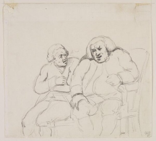 Half-figures of Dr. Johnson | Samuel Collings | V&A Explore The Collections