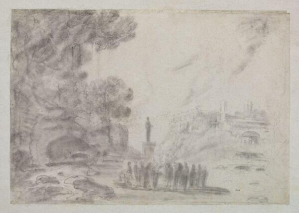 Drawing | Wilson, Richard (RA) | V&A Explore The Collections