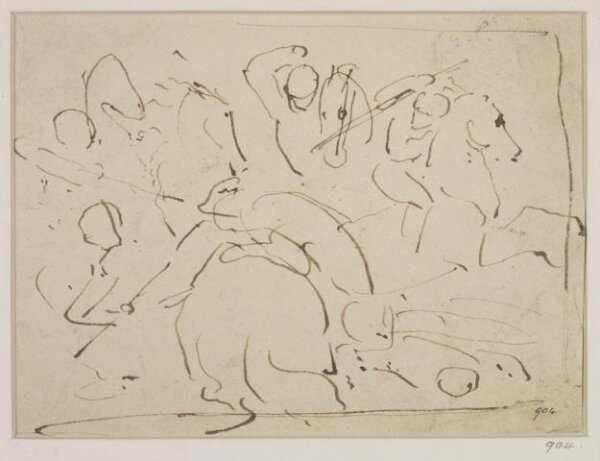 A Tiger Hunt | Stothard, Thomas RA | V&A Explore The Collections