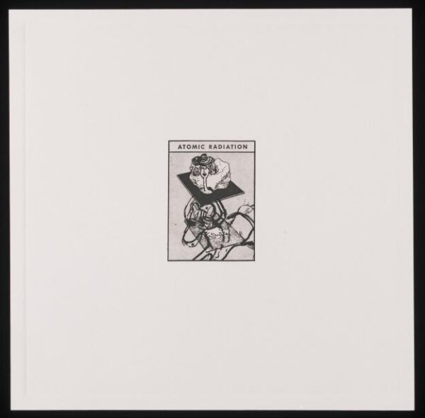Atomic Radiation. One plate from the suite of 20 prints entitled 'Trust ...
