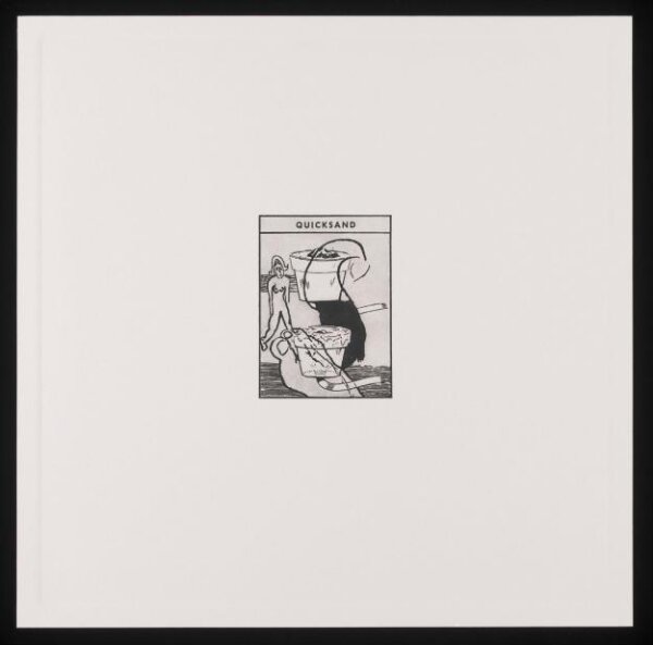 Quicksand. One plate from the suite of 20 prints entitled 'Trust Me ...
