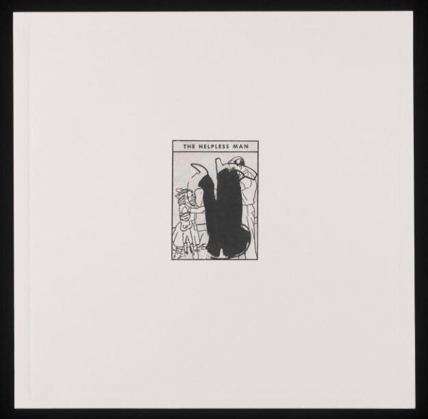 The helpless man. One plate from the suite of 20 prints entitled 'Trust ...