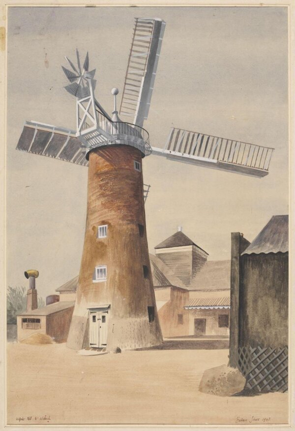 The Mill, Walpole Highway, near Wisbech | Jones, Barbara | V&A Explore ...