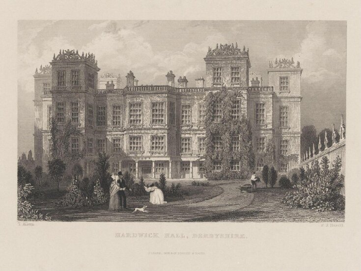 Hardwick Hall, Derbyshire. | Thomas Allom | Frederick James Havell | V ...