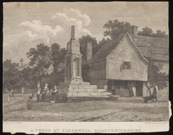 A Cross at Clearwell, Gloucestershire. | Samuel, George | Byrne ...