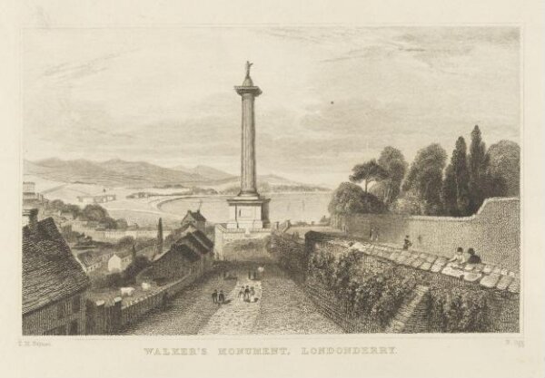 Walker's Monument, Londonderry | Henry Alexander Ogg | Thomas Mann ...
