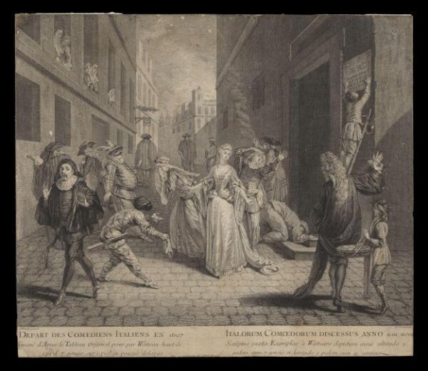 H Beard Print Collection | Jacob, Louis | Gillot, Claude | Watteau ...