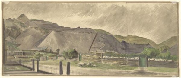 The Oakley Slate Quarry at Blaenau Festiniog, Merionethshire | Frances ...