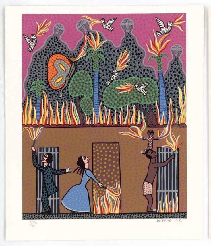 Quema de Bayama | Manuel Mendive | V&A Explore The Collections