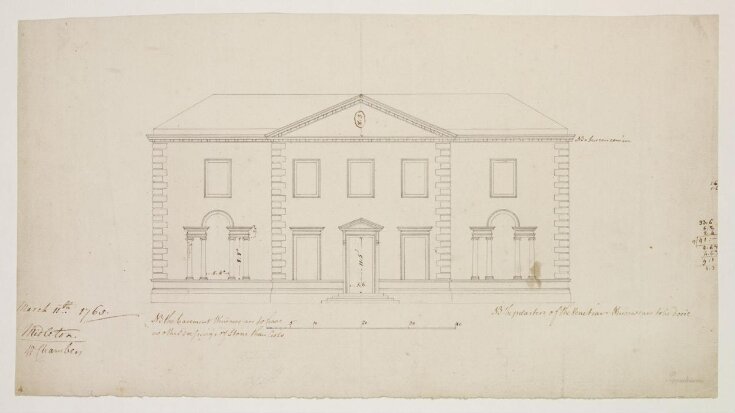 Drawing | Chambers, William | V&A Explore The Collections