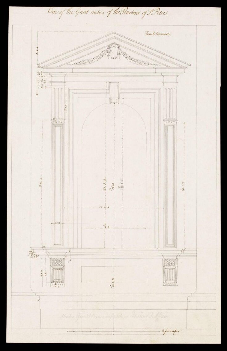 Architectural Drawing | Sir William Chambers | V&A Explore The Collections