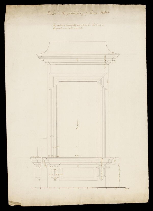Architectural Drawing | Sir William Chambers | V&A Explore The Collections