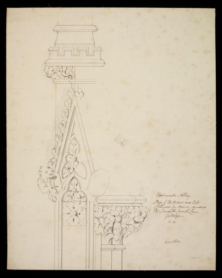 Architectural Drawing | Edward Blore | V&A Explore The Collections