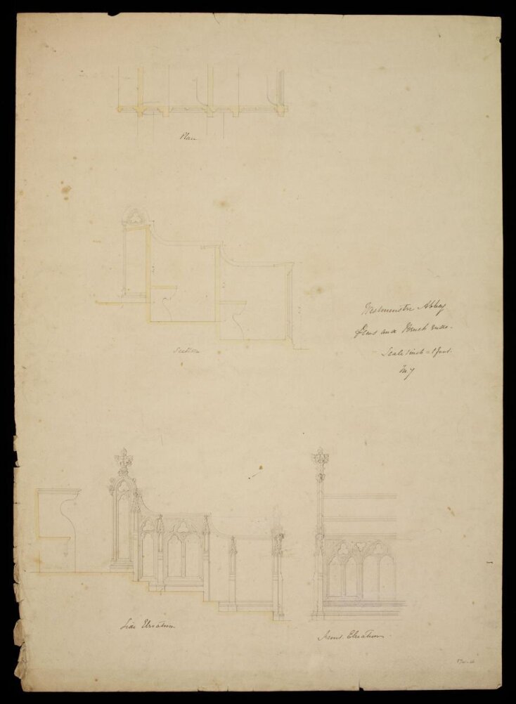 Architectural Drawings (Visual Works) | Edward Blore | V&A Explore The ...