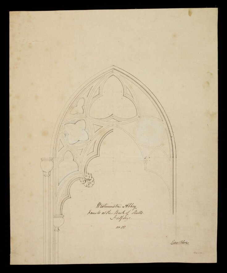 Architectural Drawing (Visual Work) | Edward Blore | V&A Explore The ...
