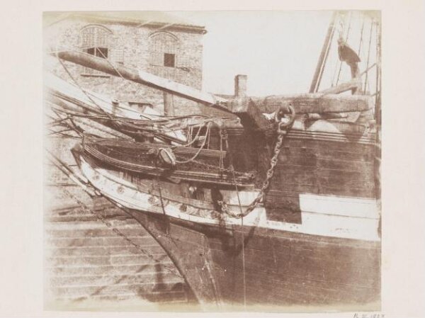 Detail of the prow of a ship | Rev. Calvert Richard Jones | V&A Explore ...