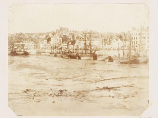 Harbour at low tide | Jones, Calvert Richard (Rev.) | V&A Explore The ...