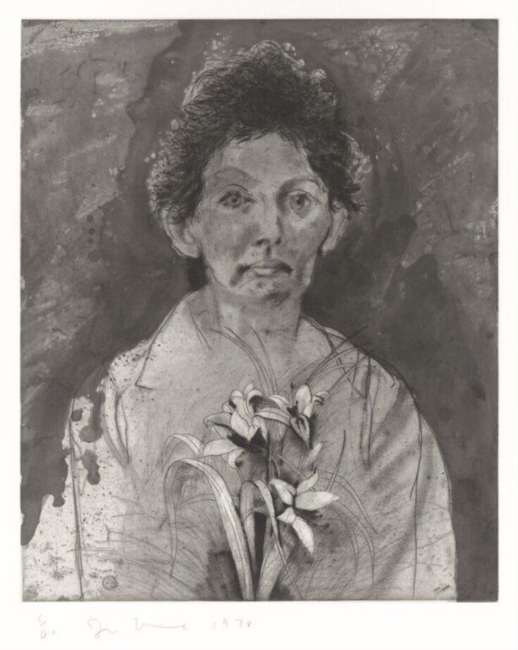 Nancy Outside in July V | Jim Dine | V&A Explore The Collections