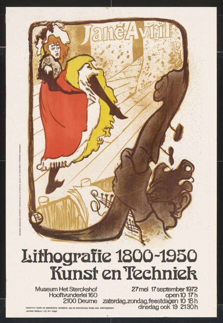 Lithografie 1800-1950, Kunst en Techniek | Lautrec | Van Damme, Frank ...