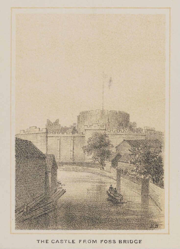 The Castle from Foss Bridge | Brown, E. | V&A Explore The Collections