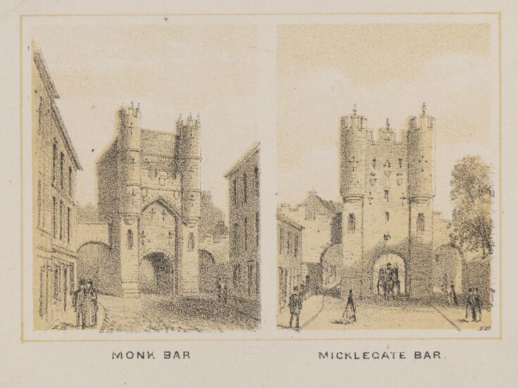 Monk Bar; Micklegate Bar | Brown, E. | V&A Explore The Collections