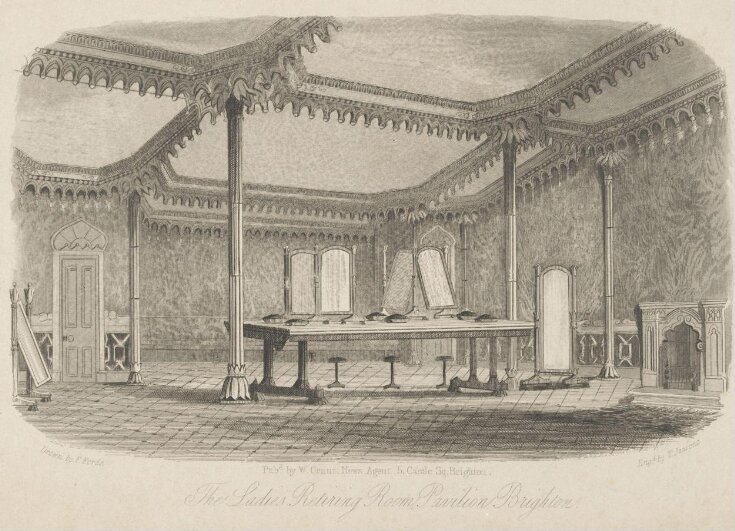 Interior of the Royal Pavilion, Brighton | W. Grant | Thomas Jeavons ...