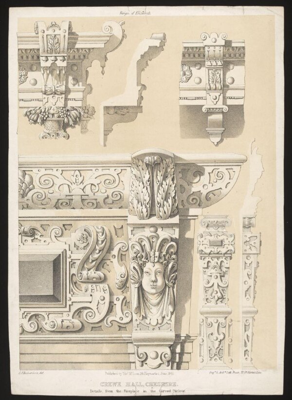 Lithograph | Richardson, Charles James | Spiers, Richard Phené | V&A ...