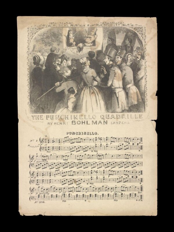 The Punchinello Quadrille | Sauzeau, Auguste | Bohlman, Henri | Huard ...