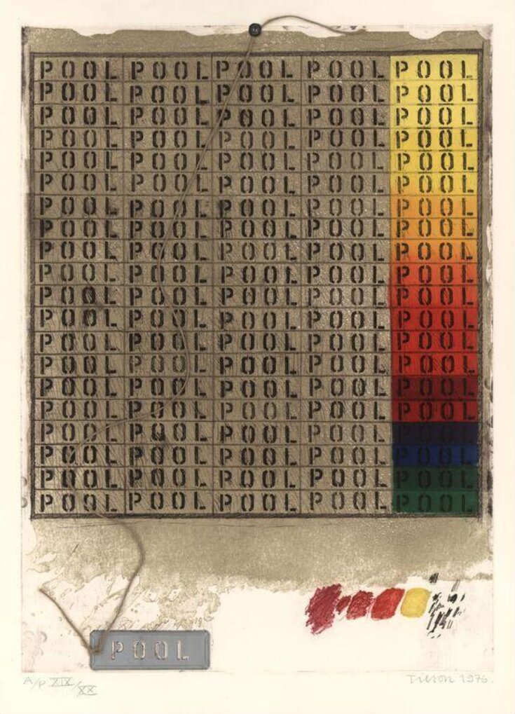 Pool Mantra | Joe Tilson | V&A Explore The Collections