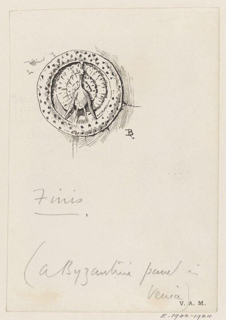 Drawing | Barratt, Reginald | V&A Explore The Collections