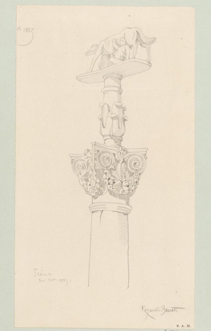 Drawing | Barratt, Reginald | V&A Explore The Collections