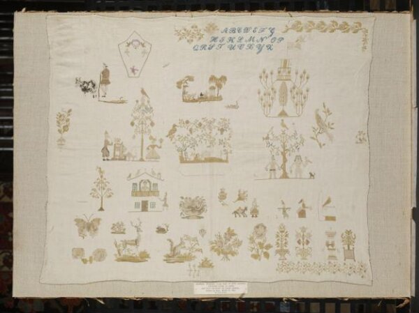 Sampler | Unknown | V&A Explore The Collections