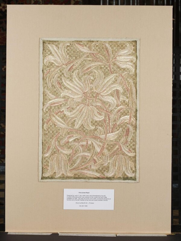 Panel | Day, Lewis Foreman | V&A Explore The Collections