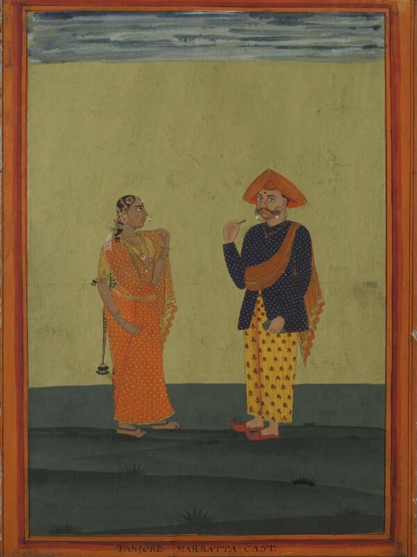 A Maratha couple | Unknown | V&A Explore The Collections