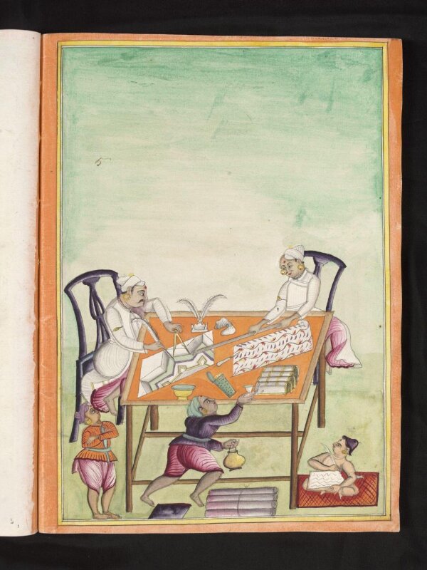 Two draughtsman at work | Unknown | V&A Explore The Collections