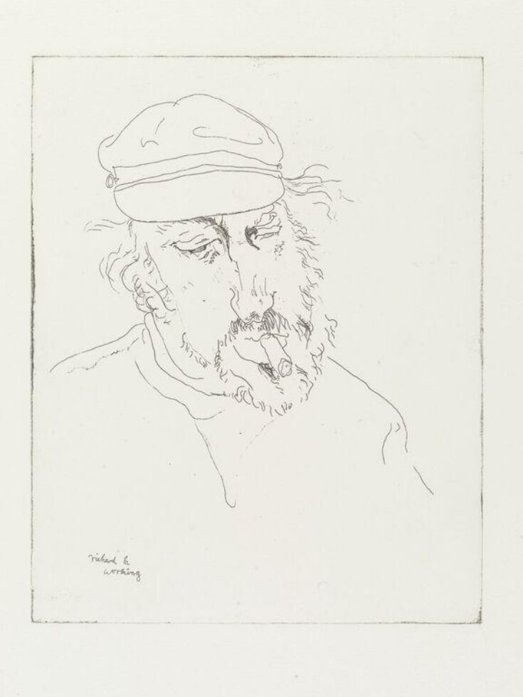 Richard Hamilton working | Flanagan | V&A Explore The Collections